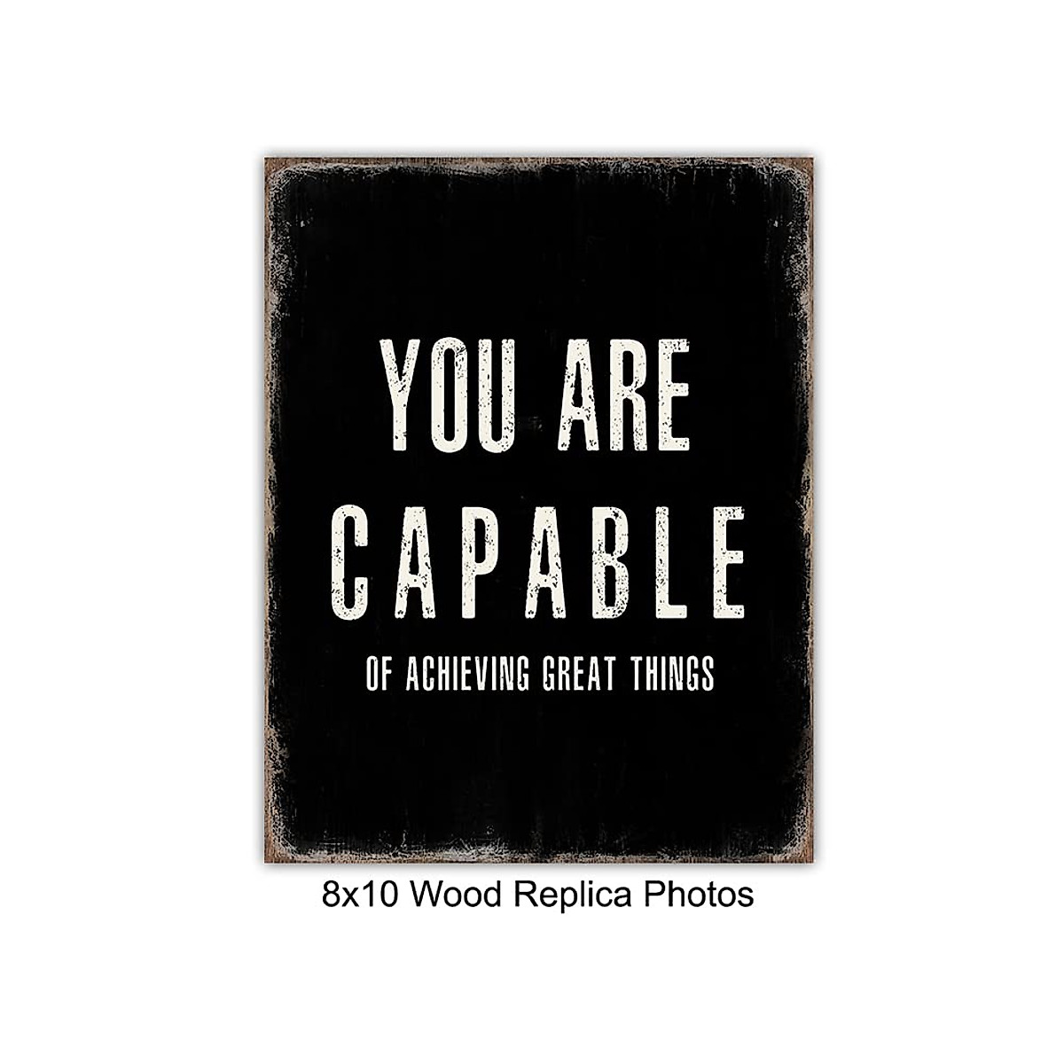 You Are Positive Affirmations Wall Art - Entrepreneur Positive Inspirational Quotes - Motivational poster - Home Office - Classroom Decorations - Success Sayings - Encouragement Gifts for Men, Women