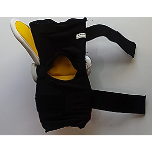 STX Lacrosse Impact Arm Guard, Red, Small