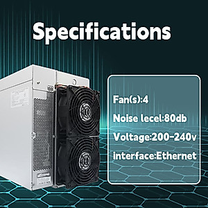 Antminer KA3 166Th/s Kadena Asic Miner, KDA 3154W Mining Machine with PSU