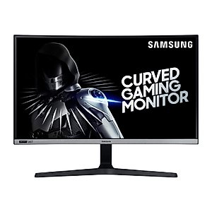 C27RG50 Monitor Gaming Curvo, 27 Pollici, 240 Hz, G-sync, FHD, 1920 x 1080, 4 ms, 16:9, 1080p, 1 Display Port, 2 HDMI, Base a Doppio Snodo, Nero