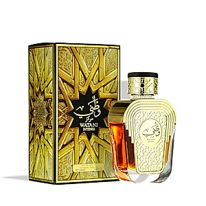 Al Wataniah Perfume For Unisex, Watni Intense Gold
