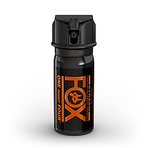 Fox Labs, One Point Four, Pepper Spray- Flip Top Stream (2 oz) 24FTS