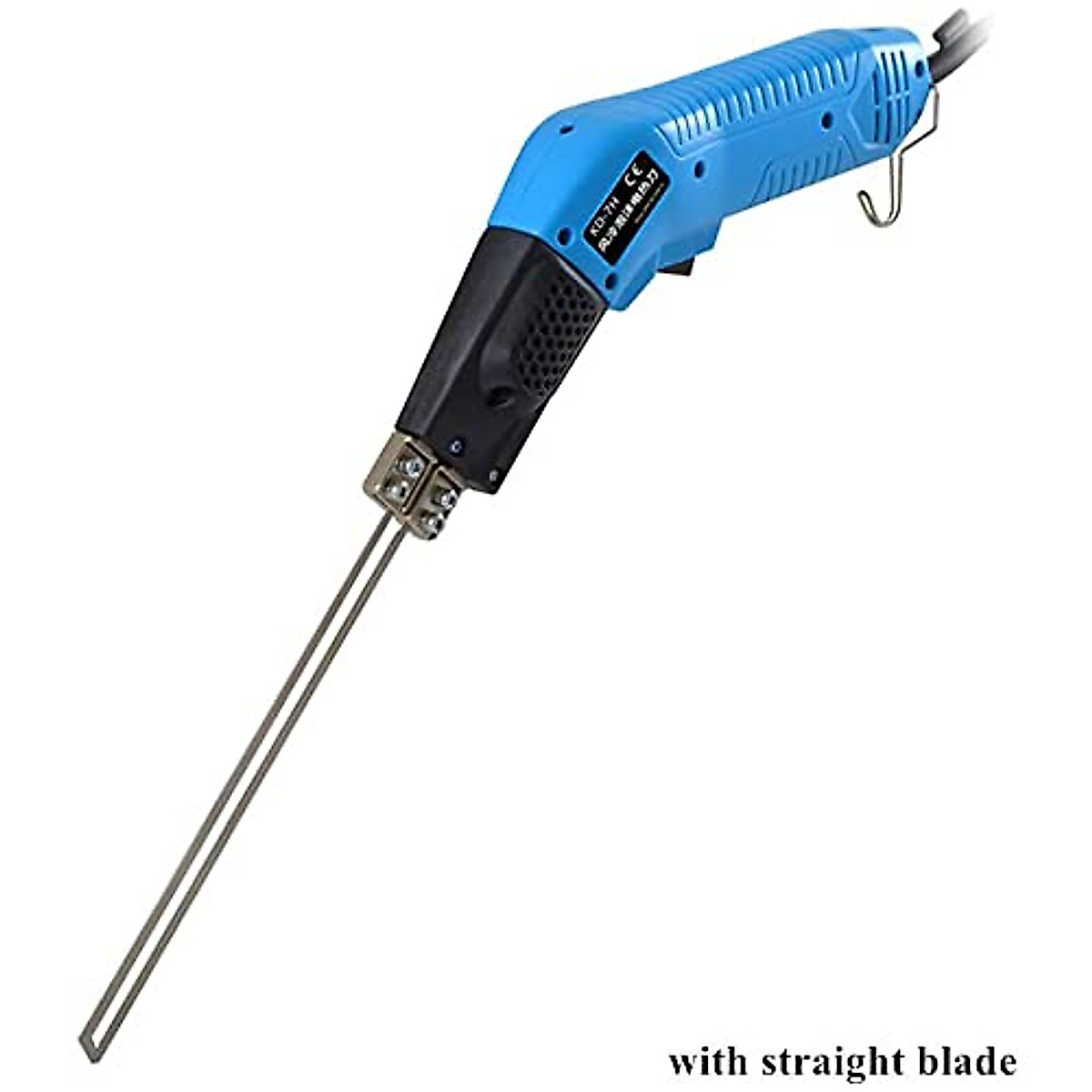 110V Electric Foam Cutter Knife Sponge Peral Foam Cutting Tool Groove Slotting Air-cooling Hot Heat Cutter Kit Blades (Air-cooled cutter)