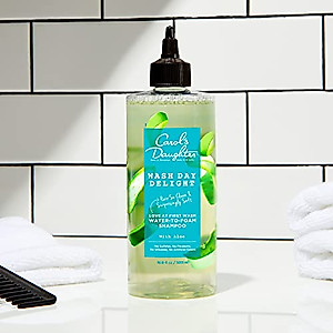 Carol’s Daughter Wash Day Delight Love at First To Foam Sulfate Free Shampoo with Aloe and Micellar Water, Paraben Free, Silicone Free, Micellar Shampoo for Kinky, Curly Hair, 16.9 fl oz