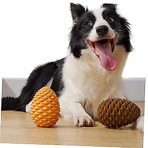 BUGUUYO Pet Leaking Teething for Puppies Dog Puzzle Puppy Teething Interactive Dog Dog Tooth Cleaning Train Plush Educational Missing Food Pet Dog Rubber