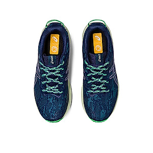 ASICS Women's Fuji Lite 3 Running, 8, Ink Teal/Digital Violet