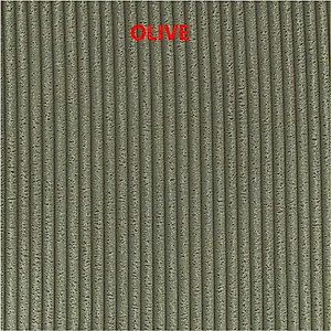 Legend Vansen 7PCS Corduroy Flexible Combination Sofa Sectional, Olive