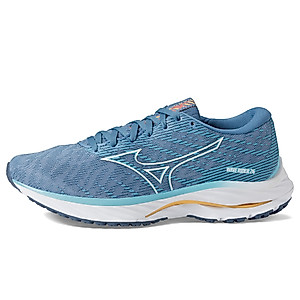 Mizuno Women's Wave Rider 26 | Neutral Running Shoe | Mountain Spring/White | US 10