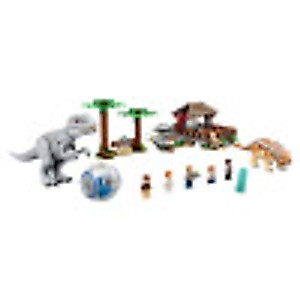 LEGO Jurassic World Indominus rex vs. Ankylosaurus 75941 Awesome Dinosaur Building Toy for Kids, Featuring Jurassic World Character Minifigures for Hours of Creative Fun (537 Pieces)