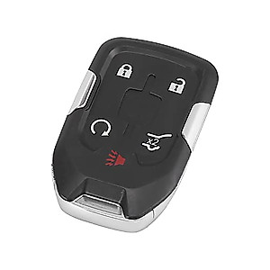 X AUTOHAUX HYQ1AA 315MHzReplacement Keyless Entry Remote Start Smart Car Key Fob for GMC Terrain 2018 2019 2020 2021 2022 13584502 5 Key Button with Door Key