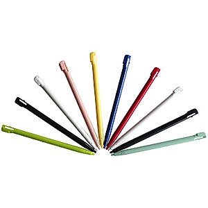 OSTENT Color Touch Stylus Pen for Nintendo DSi NDSi Pack of 10
