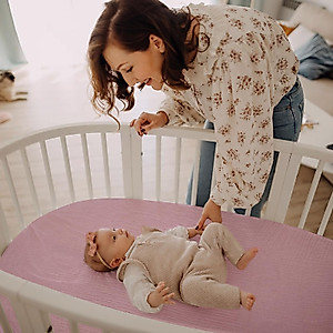 Muslin Changing Pad Covers & Muslin Bassinet Sheets