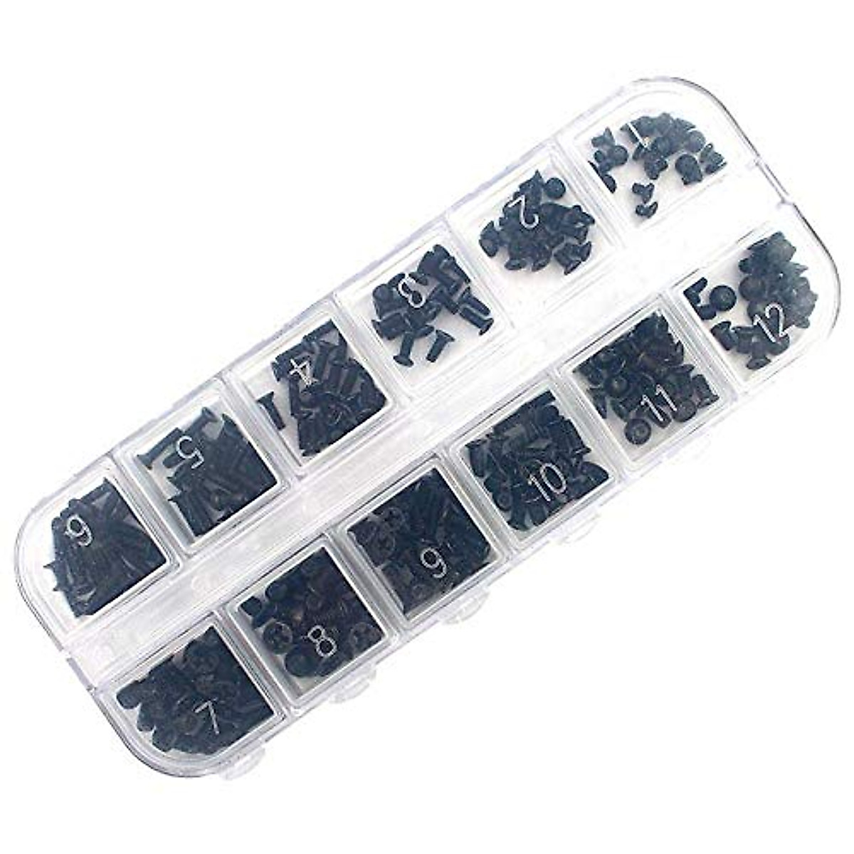 Mechanical Screw Kit for Computer Case 240PCS/Box Electronic Repair Small for Laptop Screws Assemble Mini Digital Micro Screwdriver Set SCRW-130324