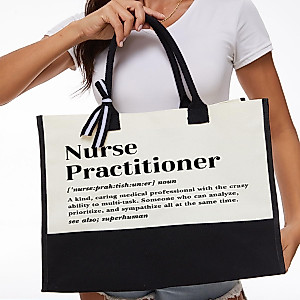 AASRR Nurse Practitioner Tote Bag - NP Week & Appreciation Gift for Female Nurses