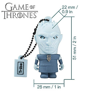 Tribe, Game of Thrones Night King, 16GB USB Flash Drive 2.0 Memory Stick Keychain