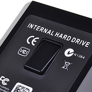 OSTENT Hard Disk Drive HDD Case Shell Replacement for Microsoft Xbox 360 Slim