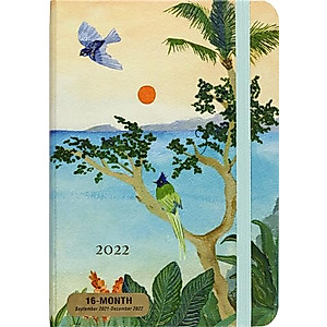 2022 Tropical Paradise Weekly Planner (16-Month Engagement Calendar)