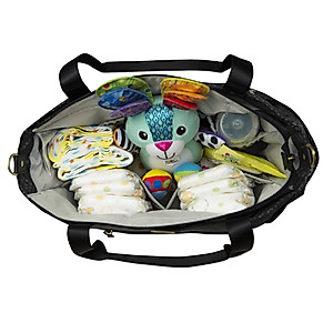 JJ Cole Arrington Diaper Bag, Black Aztec