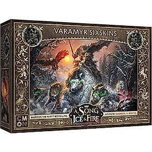 CMON A Song of Ice and Fire Tabletop Miniatures Game Varamyr Sixskins Unit Box | Strategy Game for Teens and Adults | Ages 14+ | 2+ Players | Average Playtime 45-60 Minutes | Made by CMON