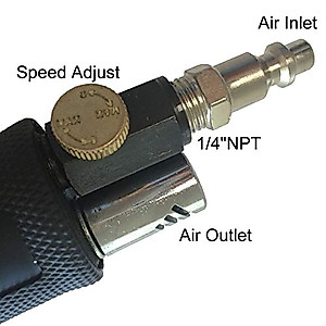 2" and 3" Random Orbital Air Sander, Pneumatic Sander for auto sanding tools, Dual Action Polisher, air angle sander, pneumatic angle sander