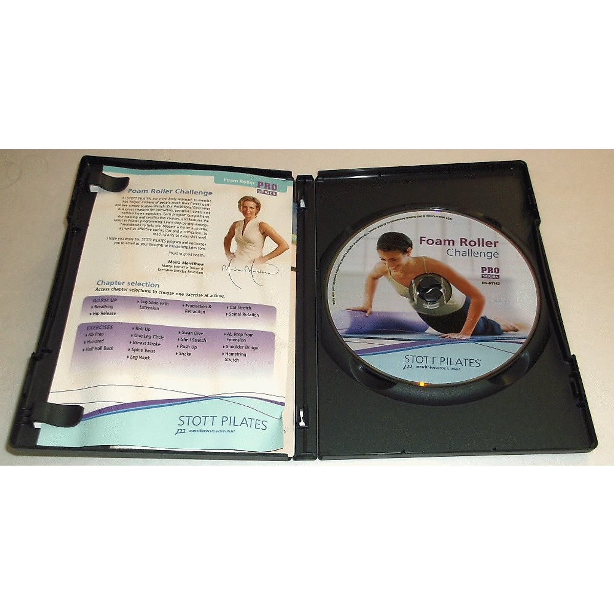 STOTT PILATES Foam Roller Challenge (English/Spanish)