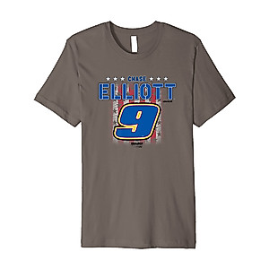 NASCAR - Chase Elliott - Flag Premium T-Shirt
