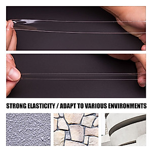 Maxwel Manufacturing Double Sided Tape Heavy Duty - 1/2" 10' Transparent Strong Adhesive Removable Double Sided Mounting Tape for Home Decor,Wall Decor,Room Decor,Office Decor(Pack of 1 Roll)