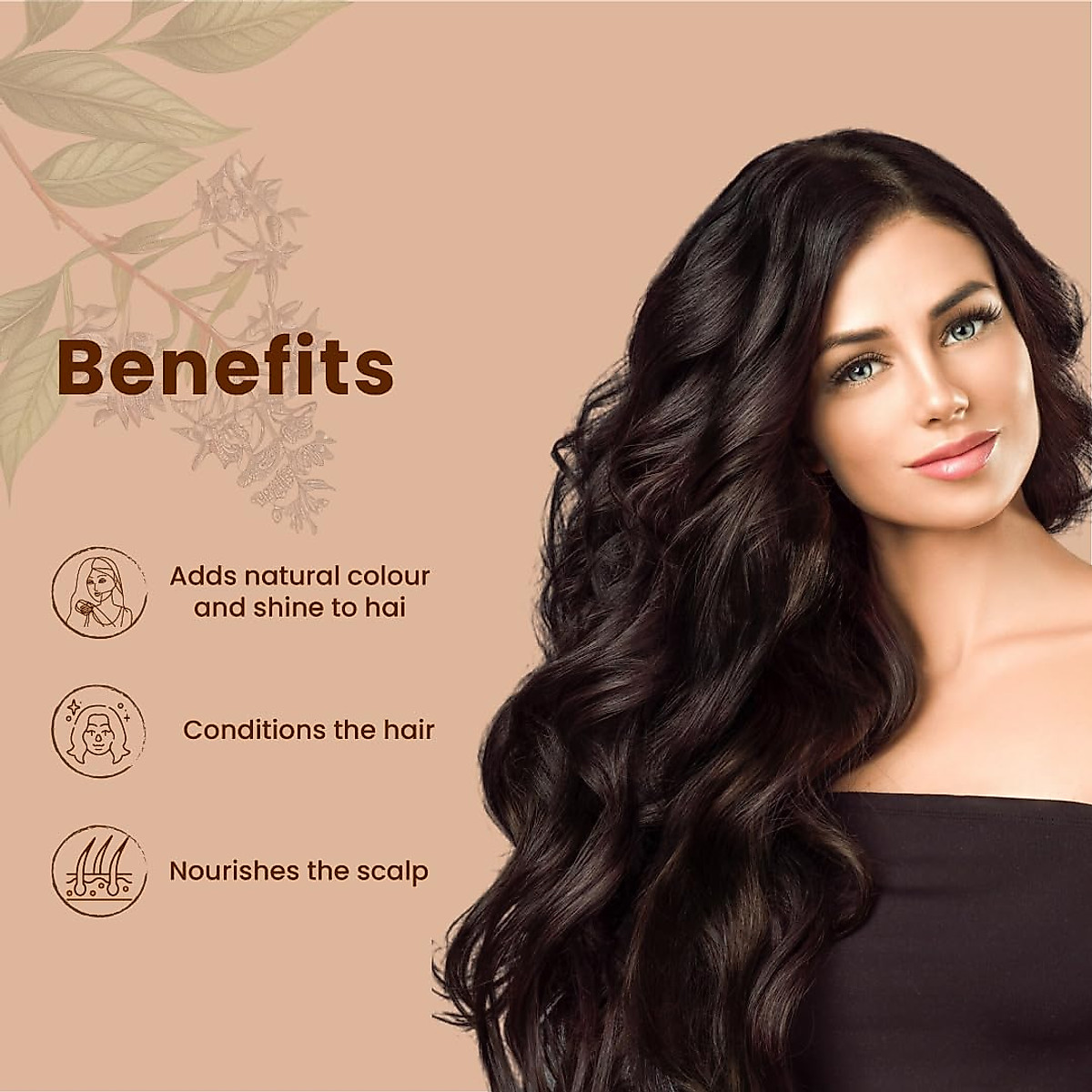 Just Jaivik Henna Powder (Lawsonia Inermis) for Hair - 100% Natural, USDA Certified Organic by OneCert Asia, No Chemicals or Additives, 227 Gms / 0.5 LB/ 8 Oz