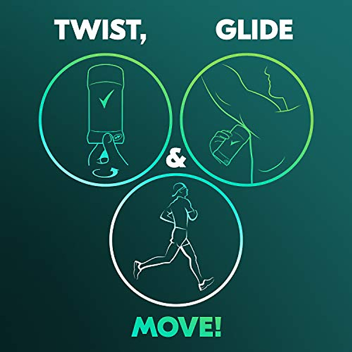 Degree Men UltraClear Antiperspirant Deodorant Black + White 72-Hour Sweat & Odor Protection Antiperspirant For Men With MotionSense Technology 2.7 Ounce (Pack of 4)