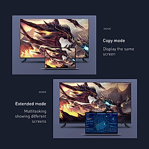 Cabletime 8K HDMI Ultra HD High Speed 60Hz 4K@144Hz and HDR Support 48Gbps Cable Compatible with Apple TV Roku Netflix PS4 Pro Wii Xbox One X Samsung Sony LG (1M/3.3FT)