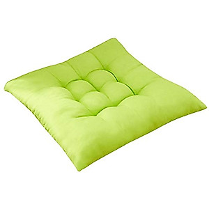 2 Pack Chair Pads Seat Cushion with Ties,Outdoor Indoor Soft Thicken Comfy Seat Pads Cushion Pillow,Dining Room Kitchen Chair Cushions for Home Office Car Patio Furniture Garden Decoration (A2/2PC)