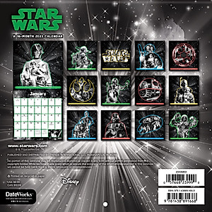 2023 Star Wars: Saga Mini Wall Calendar