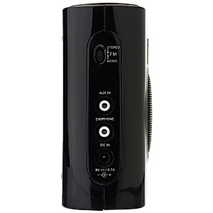 Sangean PR-D5BK AM/FM Portable Radio with Digital Tuning and RDS (Black)