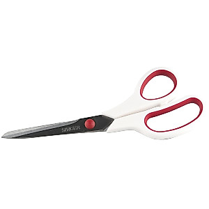 SINGER 3404 Scissors, 1-Pack, Red & White