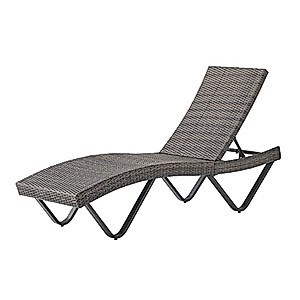 Christopher Knight Home San Marcos Chaise Lounge Set, 2-Pcs Set, Grey