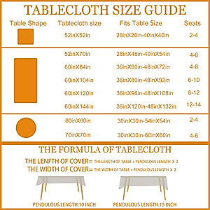 cusugbaso Fall Tablecloth 60x84 Inch Rectangle - Black Plaid Harvest Pumpkins Fall Decorations for Home - Water Resistant Thanksgiving Table Cloth Rectangle for Party, Dinning, Home