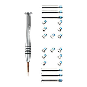 GODSHARK 2 Sets Replacement Screws with Screwdriver for MacBook Pro 13" 15" 17" A1278 A1286 A1297 2009-2012, Unibody Bottom Case Cover Phillips Repair