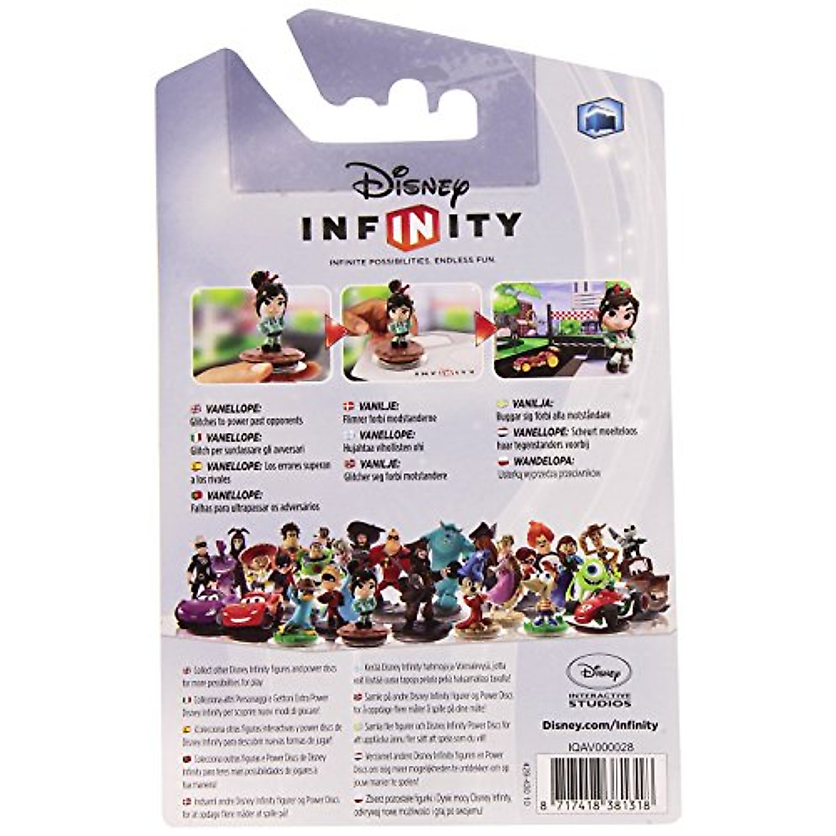 Disney Infinity Character - Vanellope (Xbox 360/PS3/Nintendo Wii/Wii U/3DS)