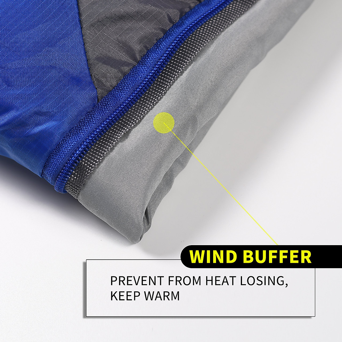 0 Degree Winter Sleeping Bags for Adults Camping (350GSM) -Temp Range (5F – 32F) Portable Waterproof Compression Sack- for Big and Tall in Env Hoodie: Hiking Backpacking 4 Season