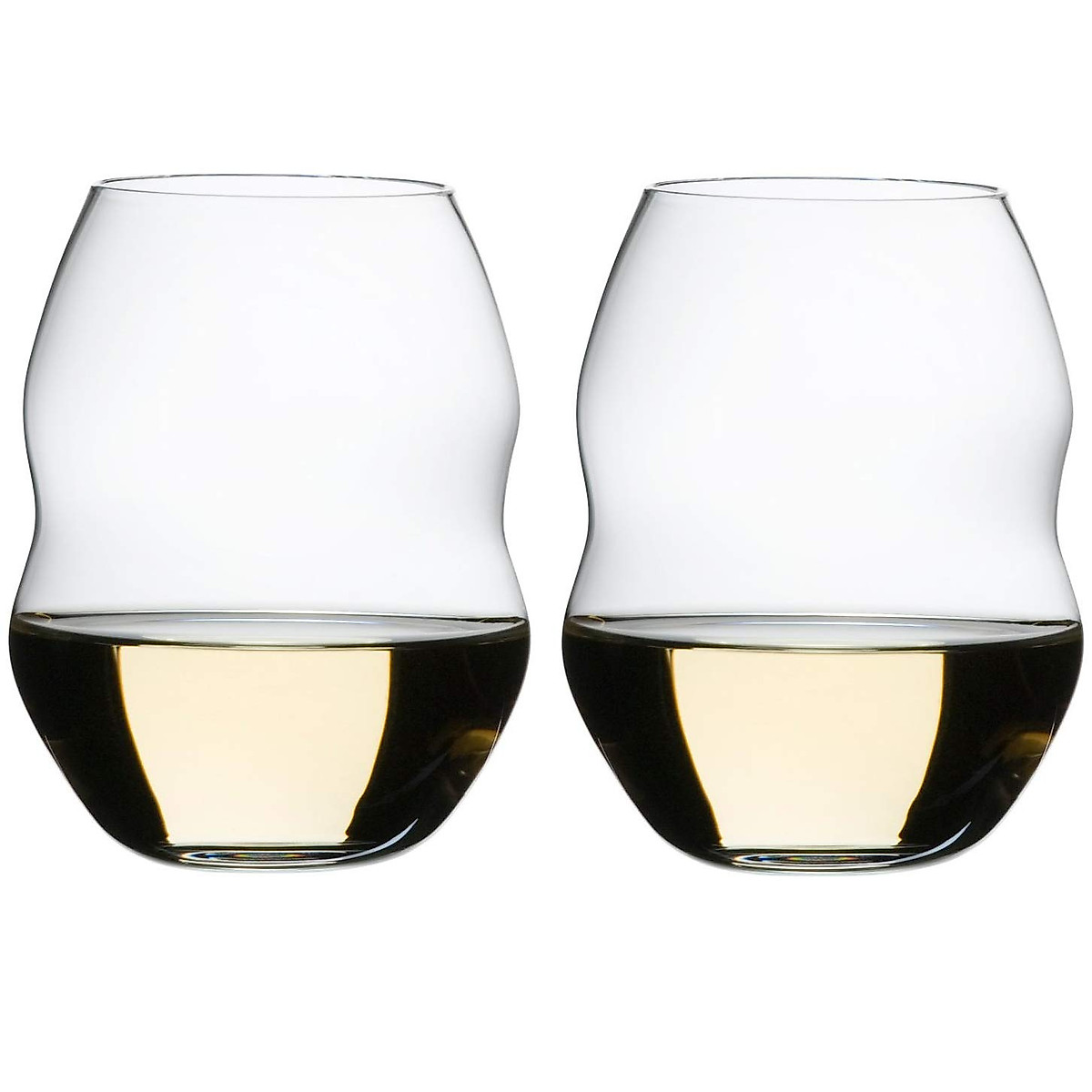 Riedel Swirl White Wine Glasses, Set of 2