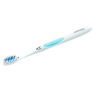 HyGenius Ionic Toothbrush. The Ultimate Plaque Fighting Trillion ION Toothbrush. A Dentist Clean at a Drug Store Price. (Aqua)