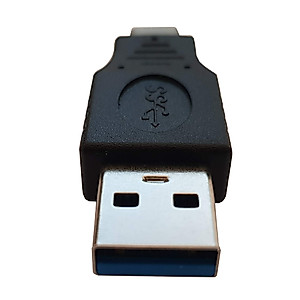 USB-C Male to USB-A 3.0 Male Adapter (5Gbps Transfer Rates)