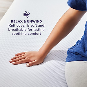 Sleep Innovations Marley 8 Inch Cooling Gel Memory Foam Mattress, Full Size, Bed in a Box, Medium Firm Support