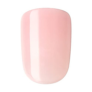KISS imPRESS Press-On Nails Bare But Better Manicure Set, Nude False Nails , 'Effortless Finish', 30 Chip-Proof Fake Nails