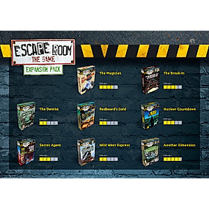 Escape Room The Game Expansion Pack – Another Dimension | Solve The Mystery Board Game for Adults and Teens (English Version)