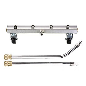 M MINGLE Pressure Washer Undercarriage Cleaner, Under Car Wash, with 45 Degree Angled Wand