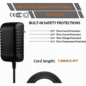 CJP-Geek 12V 2A AC DC Adapter Compatible with Petsafe Wireless Fence IF-100 Power Charger PSU