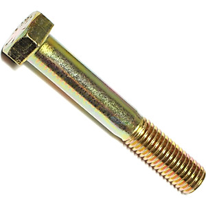 Hard-to-Find Fastener 014973254629 Grade 8 Coarse Hex Cap Screws, 5/8-11 x 4, Piece-10 , yellow