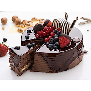 Round Silicone Baking Mat 2 Pack Non Stick Reusable Diameter 6.5 inch Perfect For 7 inch Round Cake Pan Liner Baking Sheets Premium Quality