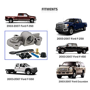6.0 Blue Spring Kit Upgrade,fuel pressure Regulator Kit - Fits Ford Blue Spring Kit 6.0 Powerstroke F250, F350, F450, F550 2003, 2004, 2005, 2006, 2007- Replaces 3C3Z-9T517-AG, 3C3Z9T517AG